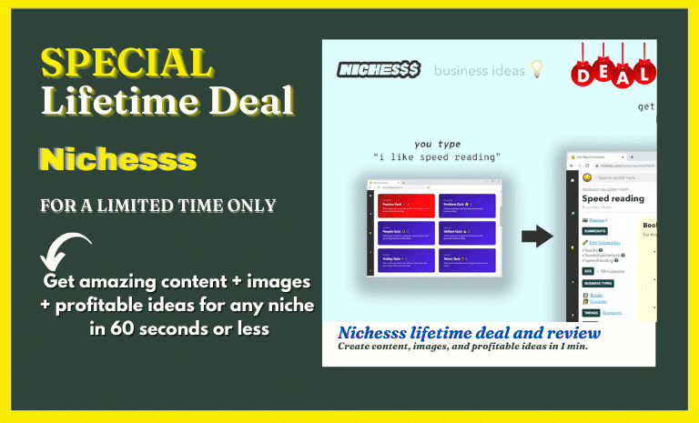 Nichesss lifetime deal