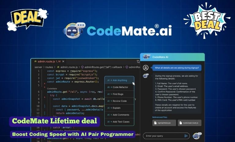 CodeMate Lifetime Deal
